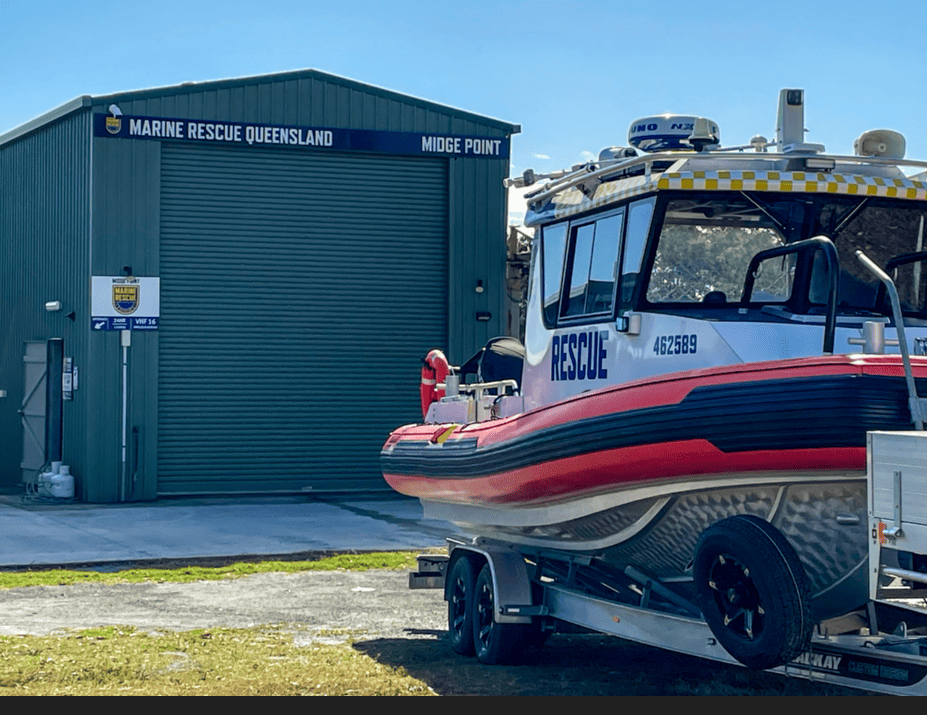 Marine Rescue Queensland welcomes VMR Midge Point - 4MK